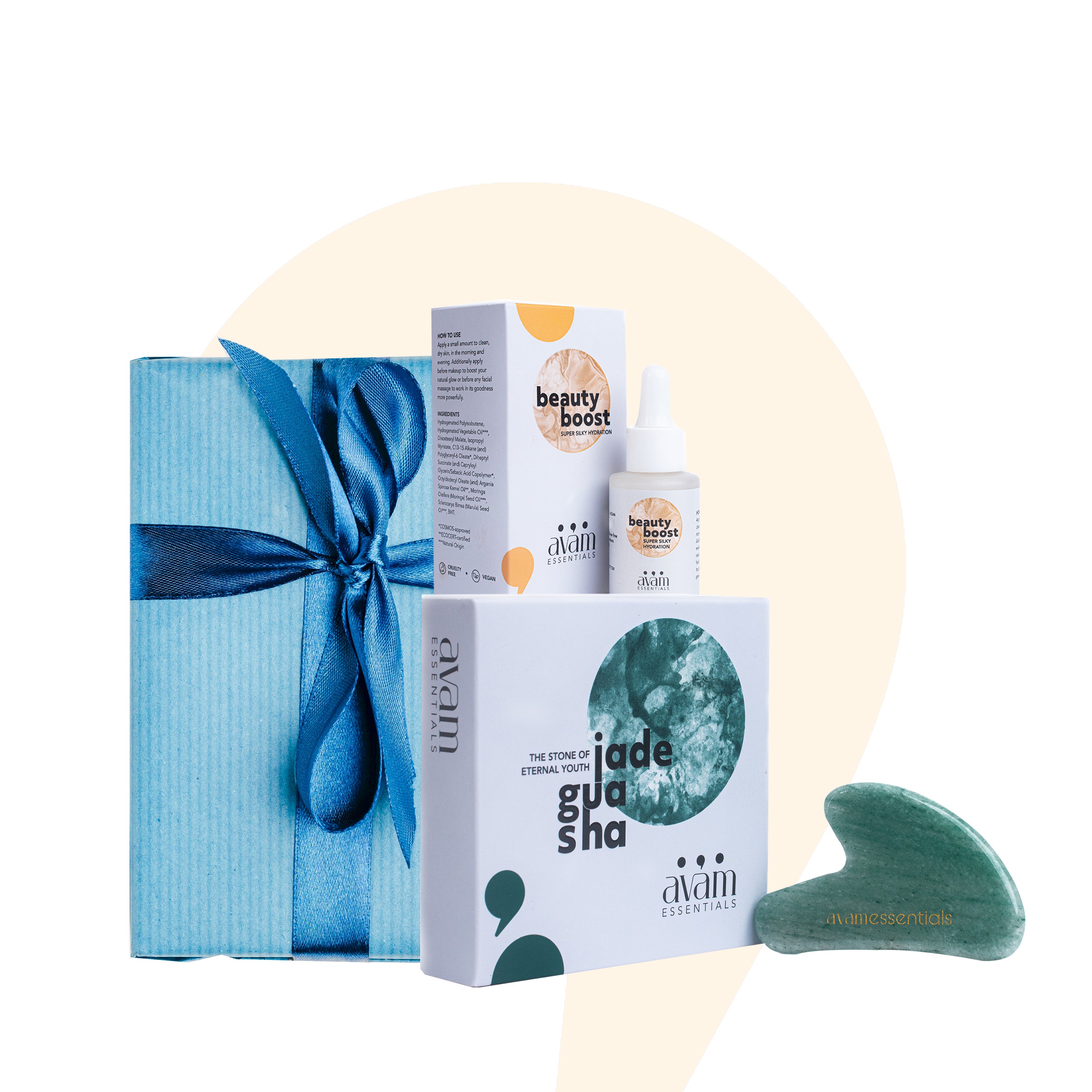 Serum and Gua Sha Gift set – Avam Essentials
